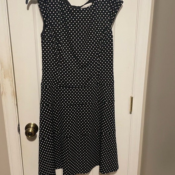 Christopher & Banks | Dresses | Christopher Banks Black And White Aline ...